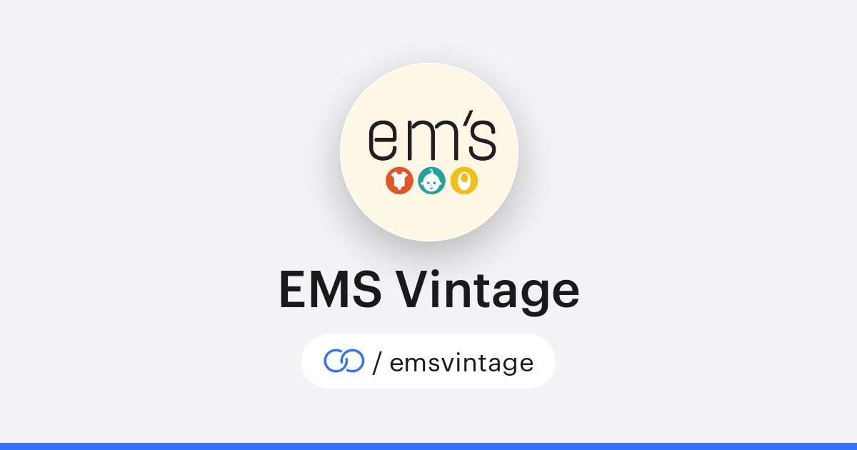 EMS Vintage (/emsvintage) · solo.to