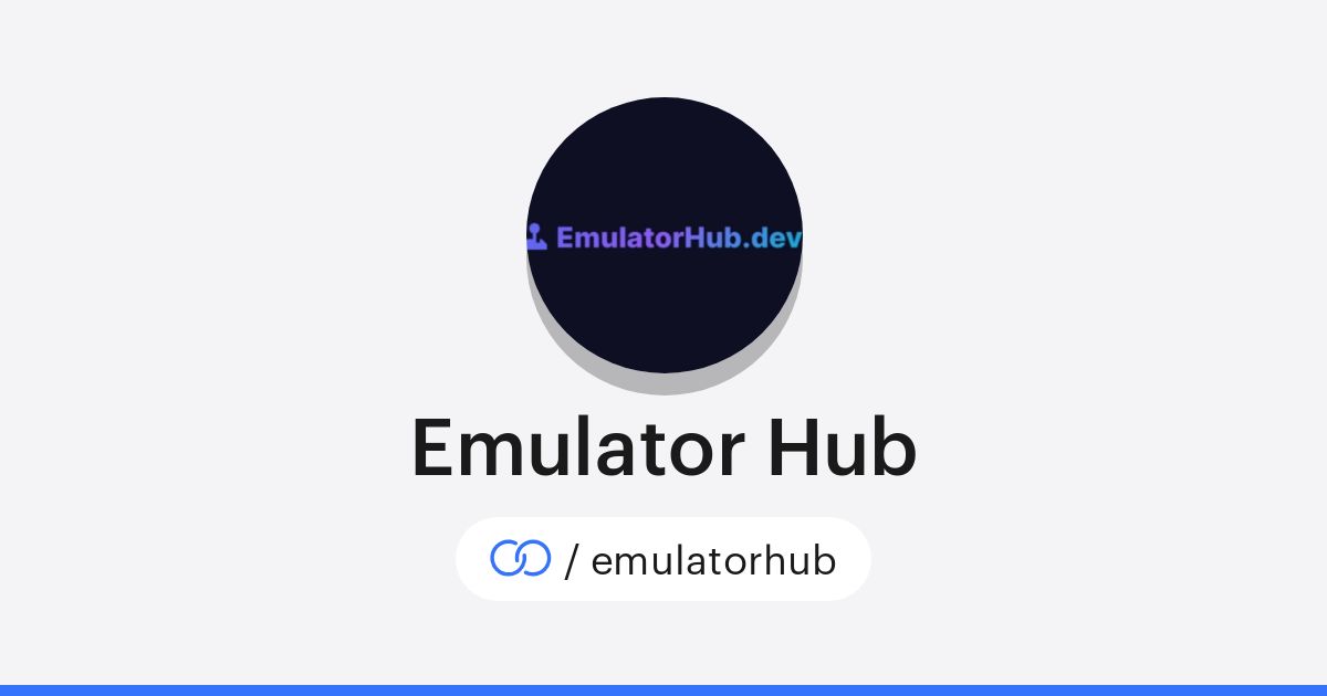 Emulator Hub (/emulatorhub) · solo.to