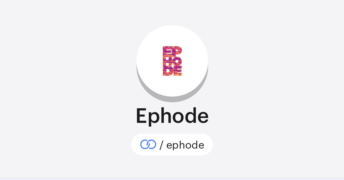 Ephode · solo.to