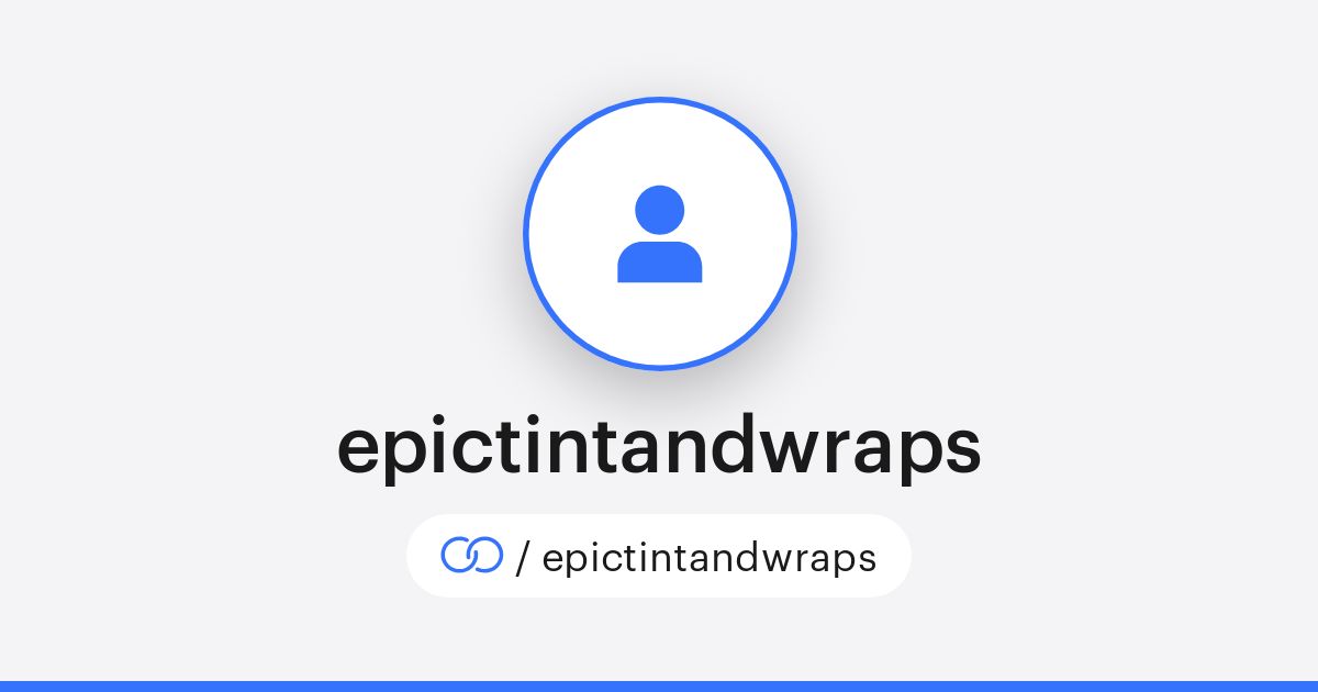 epictintandwraps · solo.to