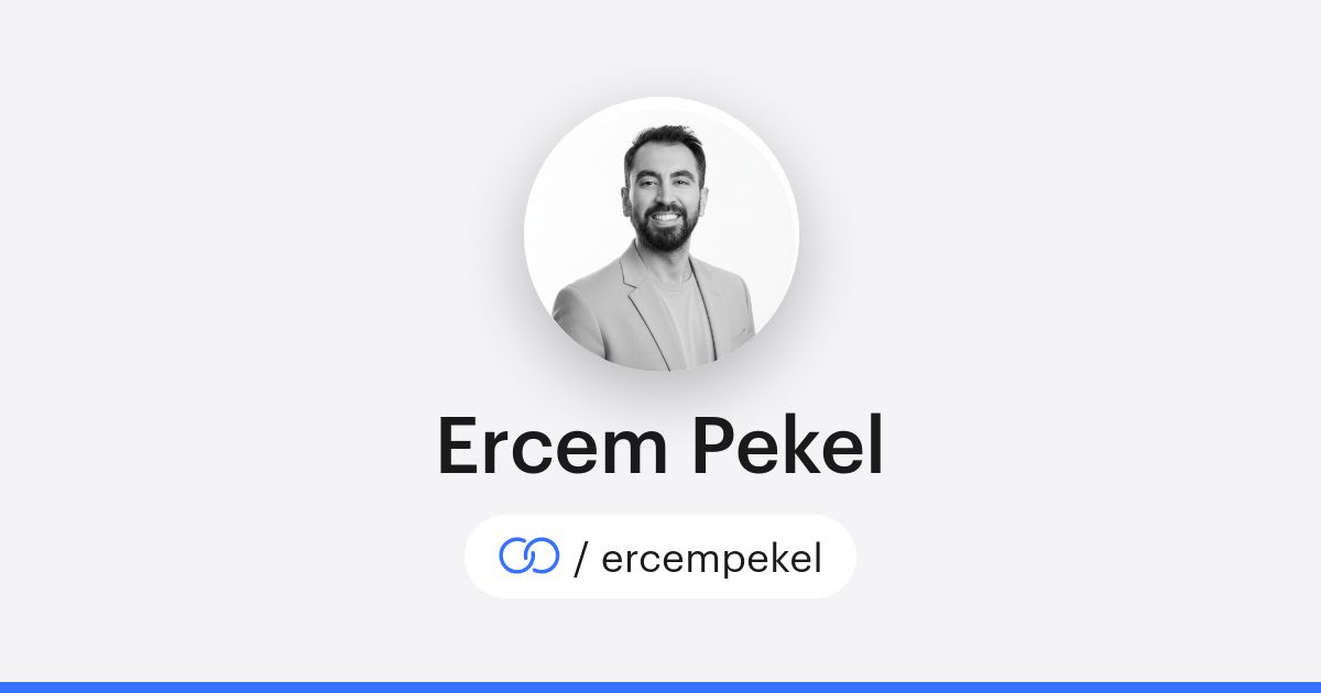 Ercem Pekel (/ercempekel) · solo.to