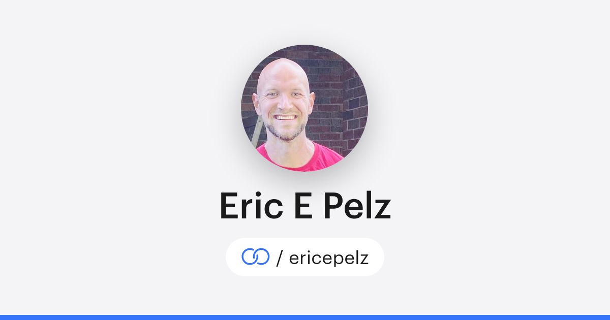 Eric E Pelz (/ericepelz) · solo.to