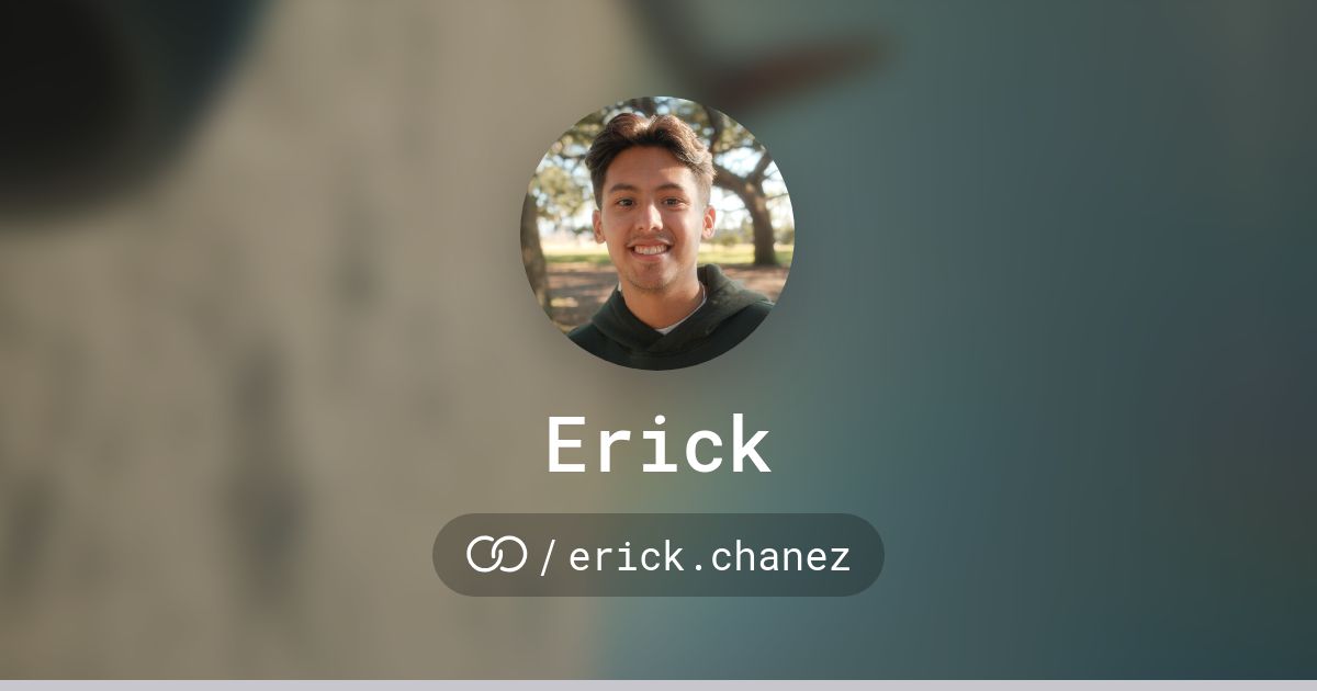 Erick (/erick.chanez) · solo.to