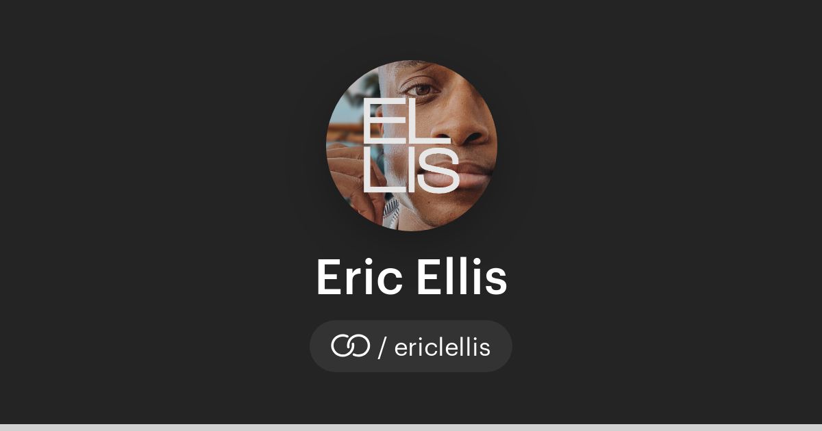 Eric Ellis (/ericlellis) · solo.to
