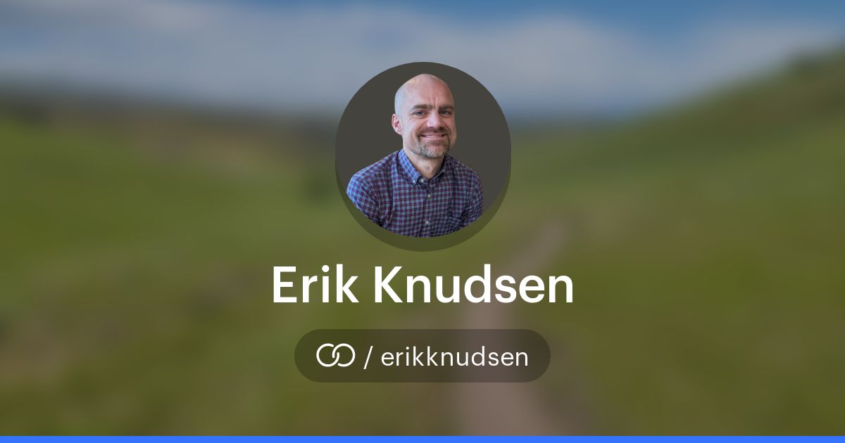 Erik Knudsen (/erikknudsen) · solo.to
