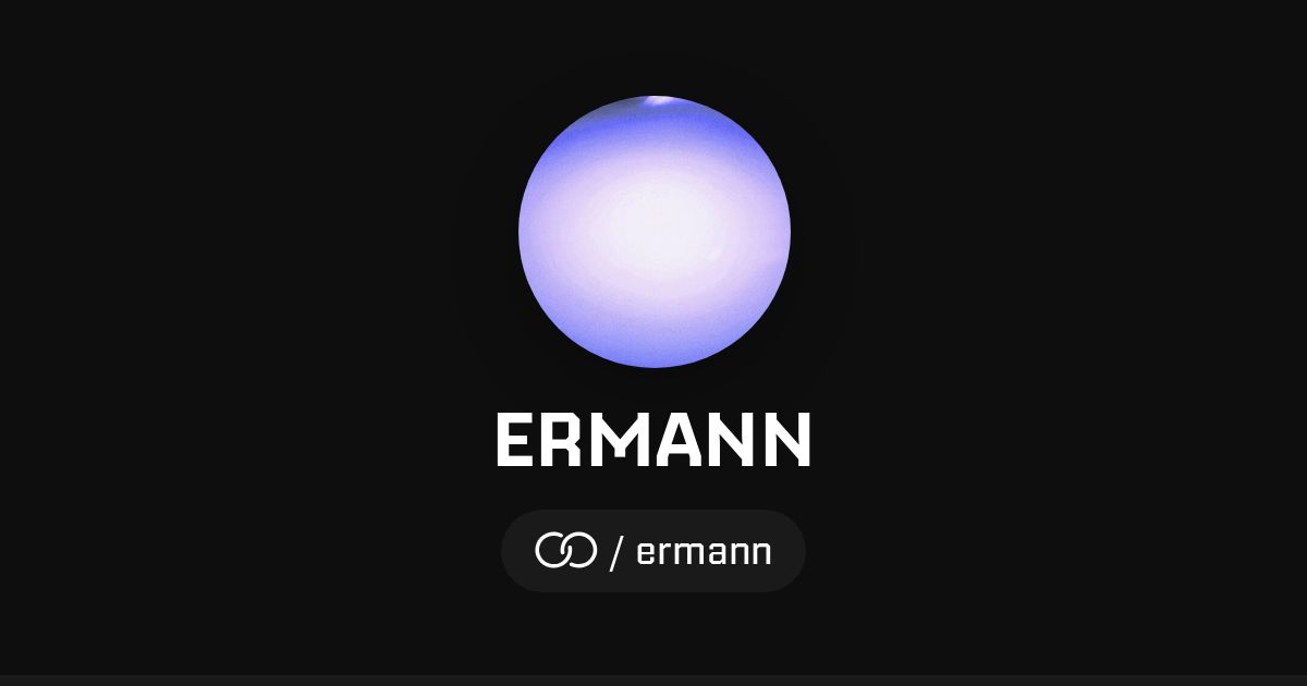 ERMANN · solo.to