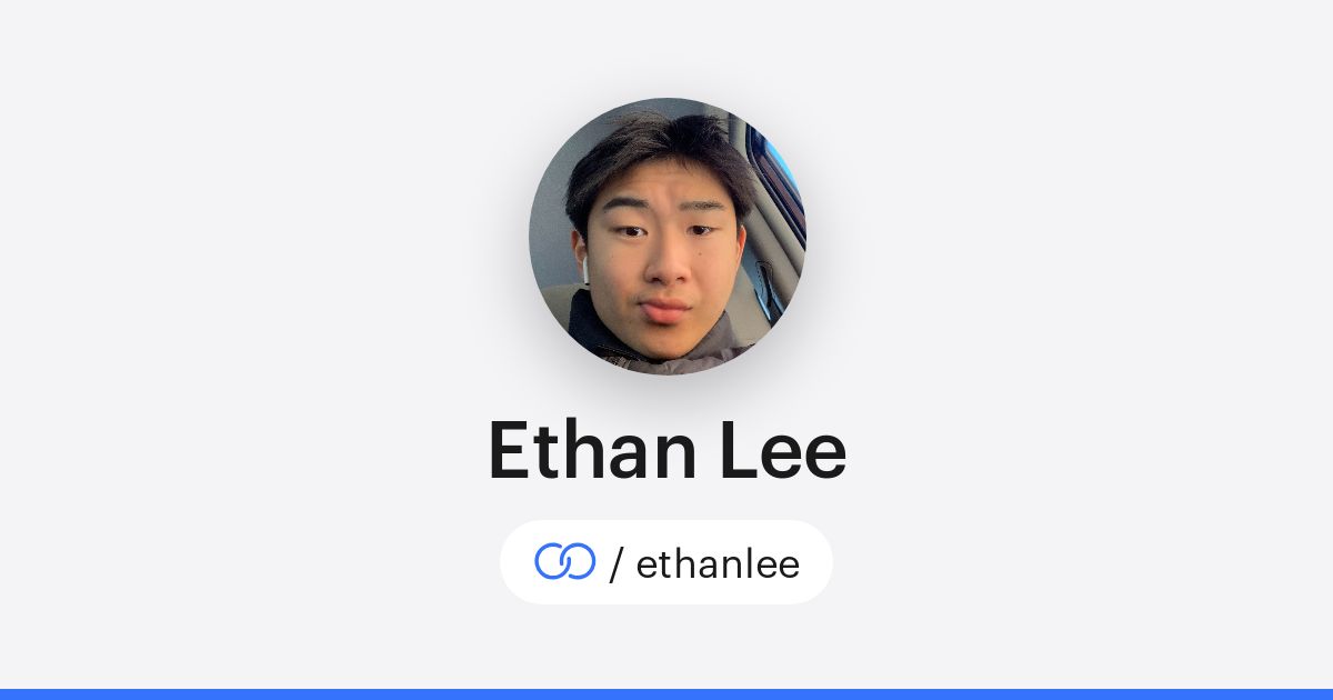 Ethan Lee (/ethanlee) · solo.to