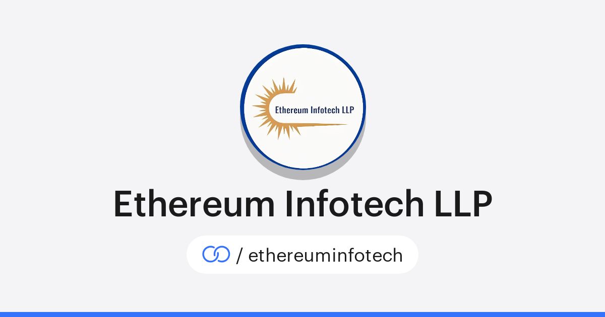 Ethereum Infotech LLP (/ethereuminfotech) · solo.to