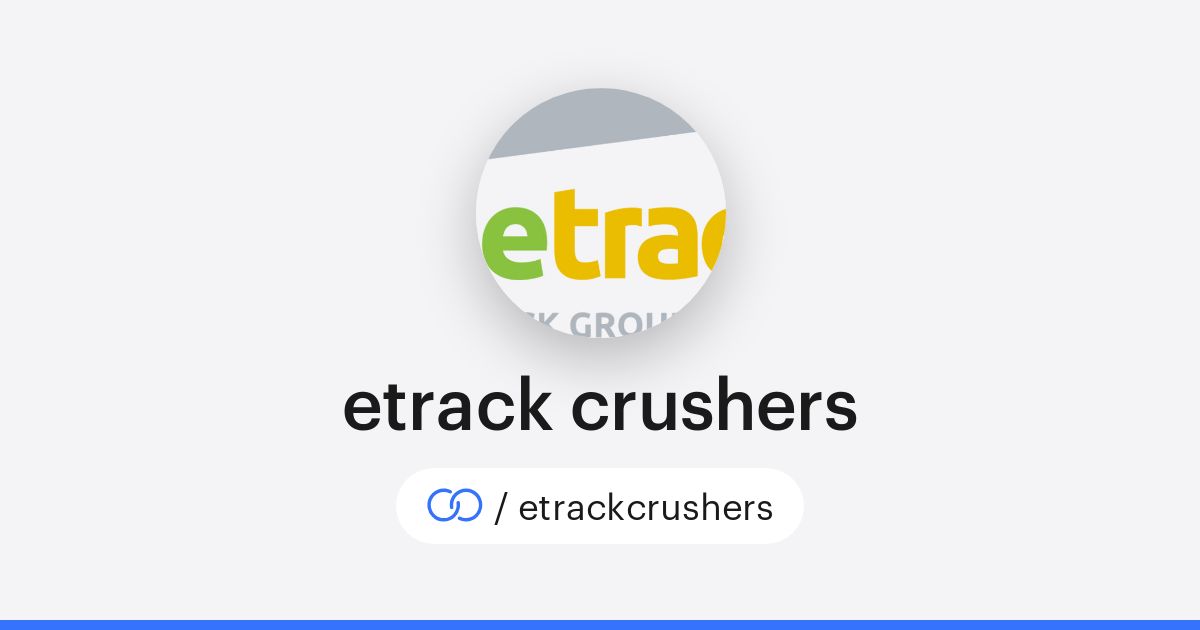 etrack crushers (/etrackcrushers) · solo.to
