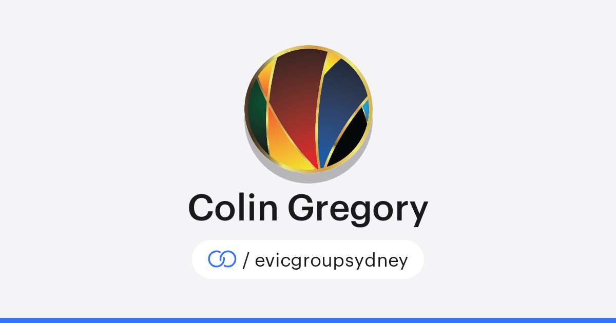 Colin Gregory (/evicgroupsydney) · solo.to