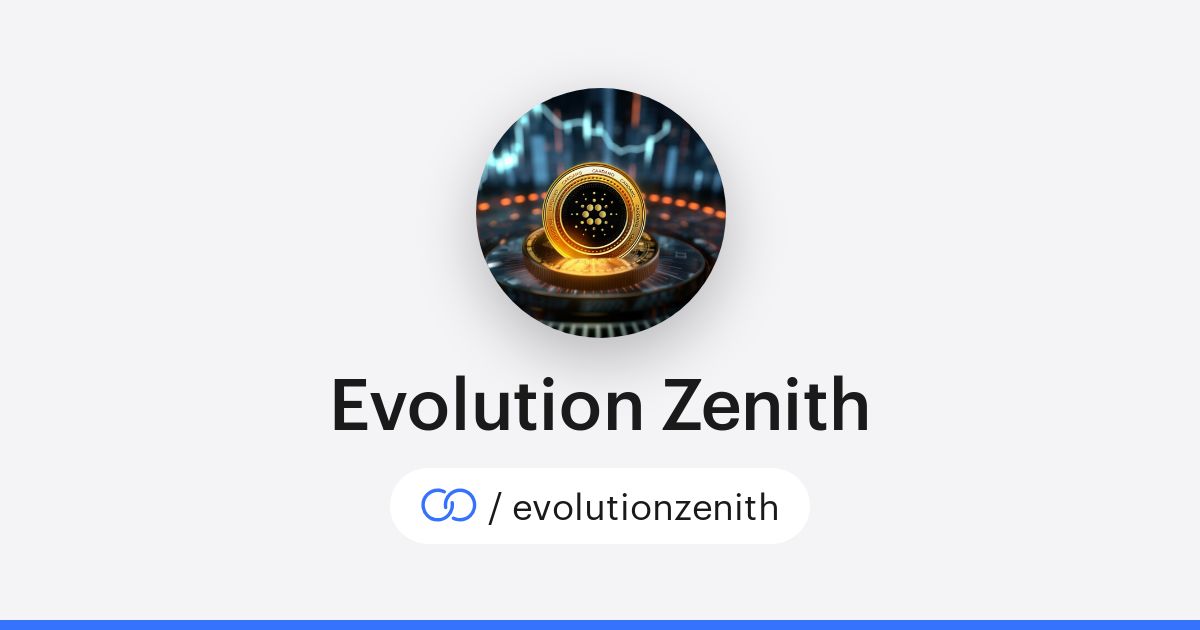 Evolution Zenith (/evolutionzenith) · solo.to