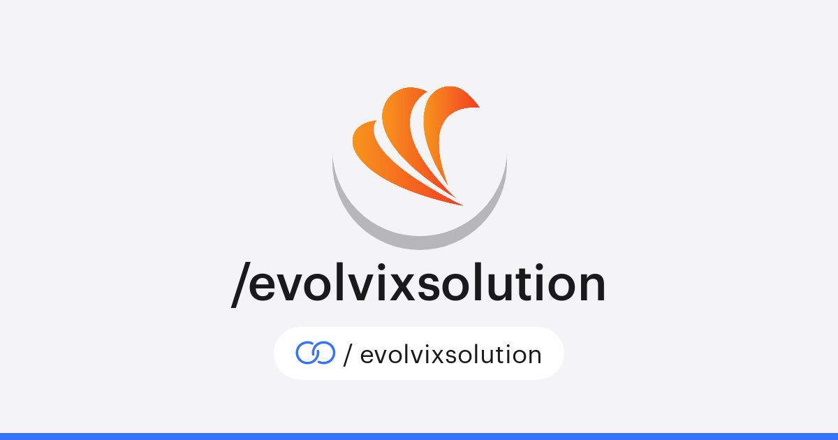 /evolvixsolution · solo.to