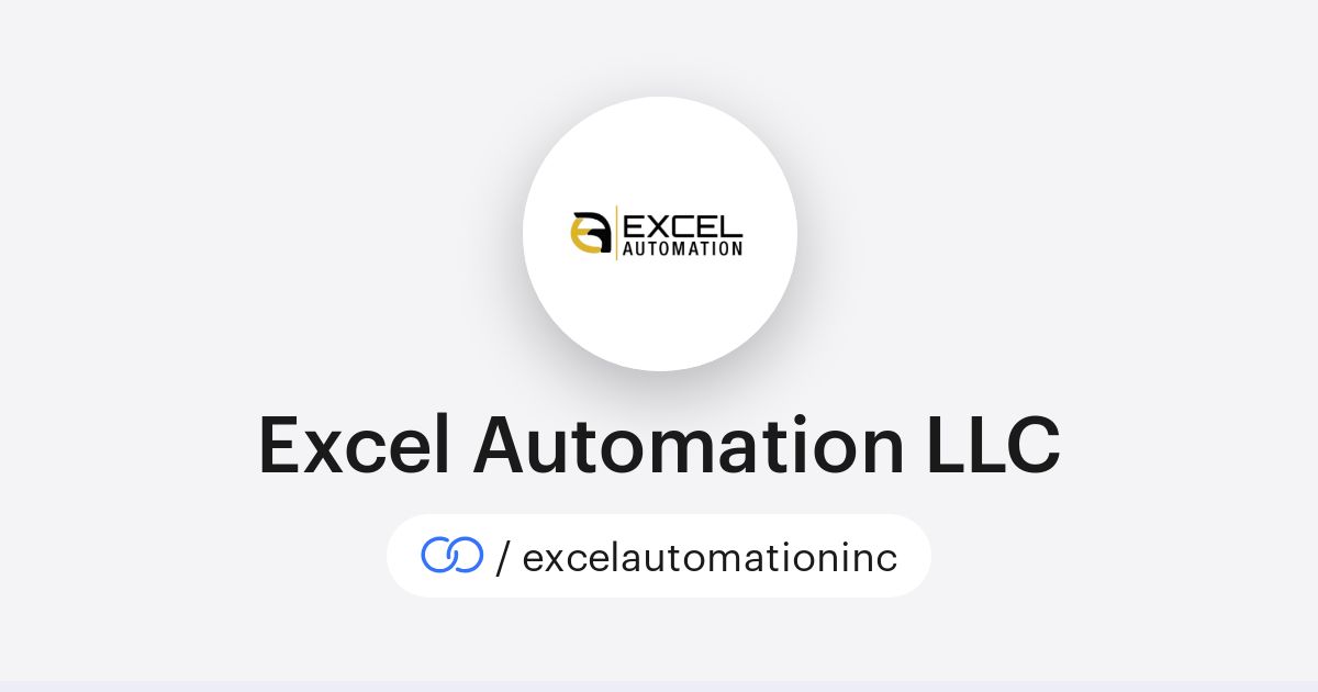 Excel Automation LLC (/excelautomationinc) · solo.to