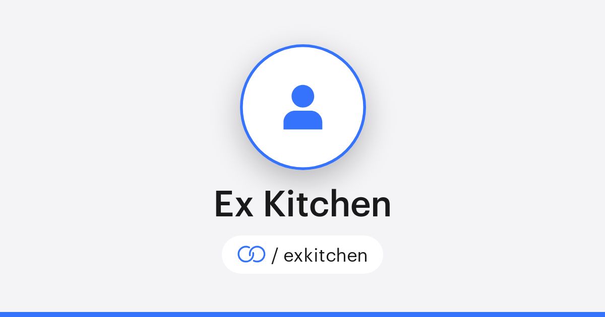 Ex Kitchen (/exkitchen) · solo.to