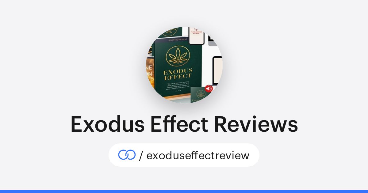 Exodus Effect Reviews (/exoduseffectreview) · solo.to