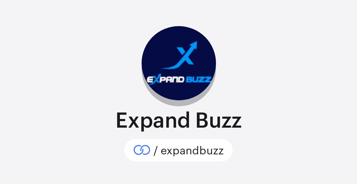 Expand Buzz (/expandbuzz) · solo.to