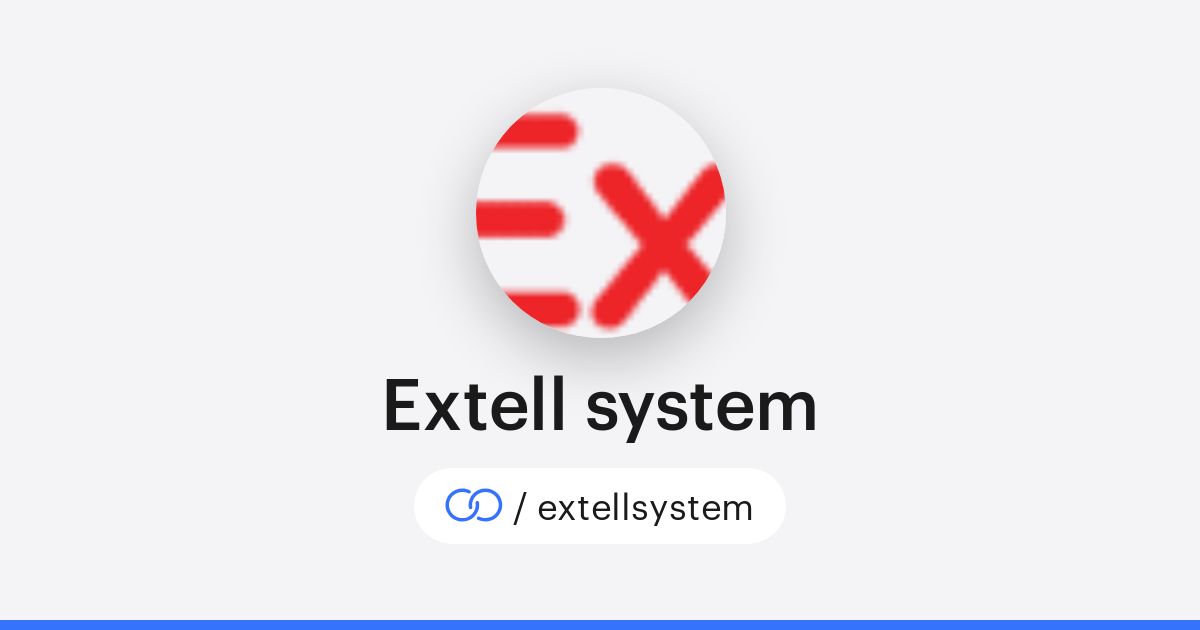 Extell system (/extellsystem) · solo.to