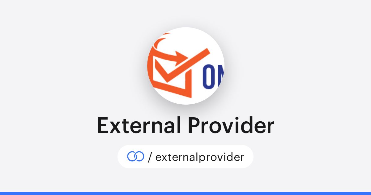 External Provider (/externalprovider) · solo.to