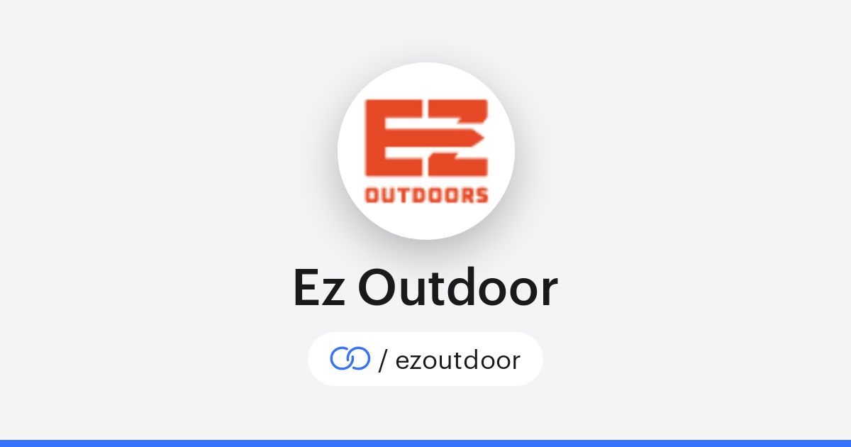 Ez Outdoor (/ezoutdoor) · solo.to