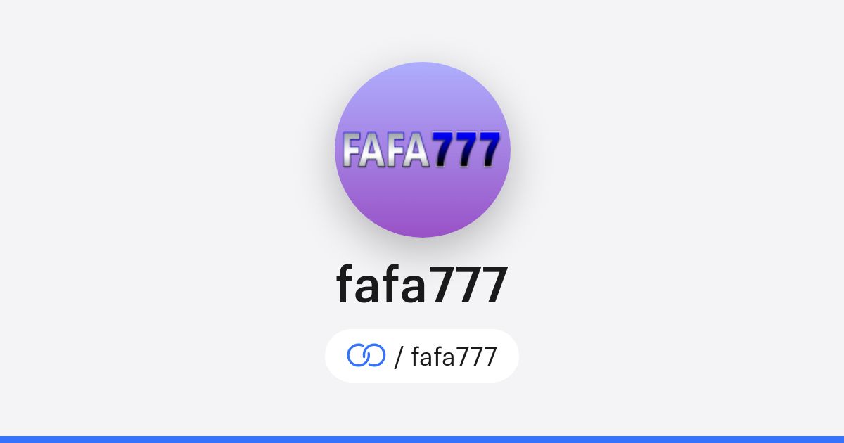 fafa777 · solo.to