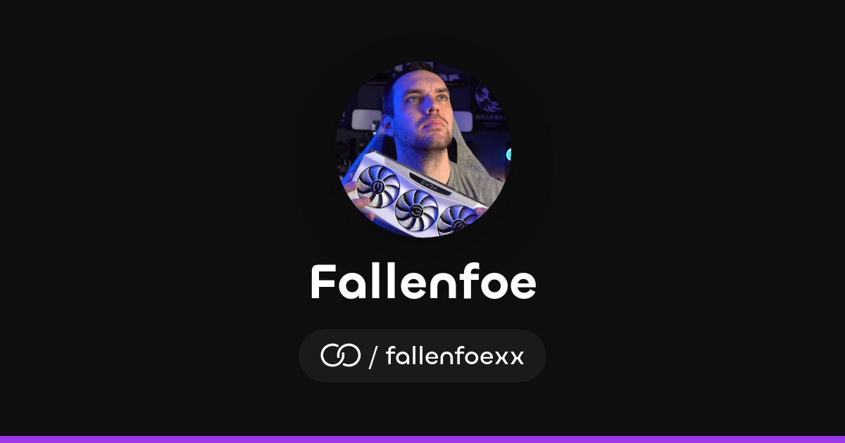 Fallenfoe (/fallenfoexx) · solo.to