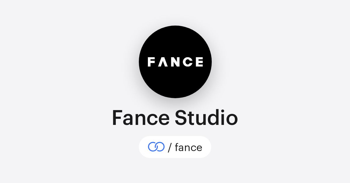 Fance Studio (/fance) · solo.to