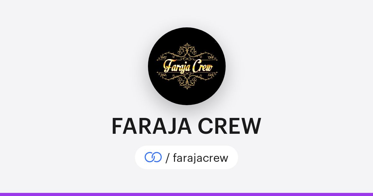 FARAJA CREW (/farajacrew) · solo.to