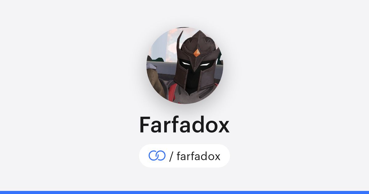 Farfadox (/farfadox) · solo.to