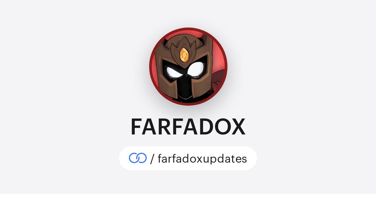 FARFADOX (/farfadoxupdates) · solo.to