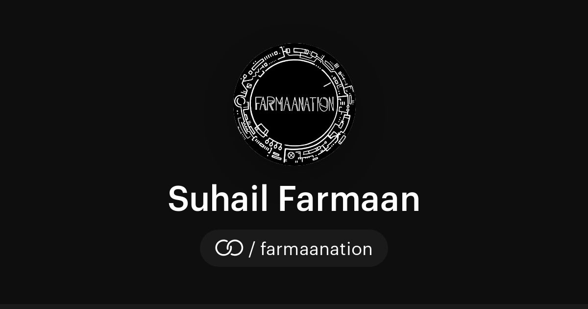 Suhail Farmaan (/farmaanation) · solo.to