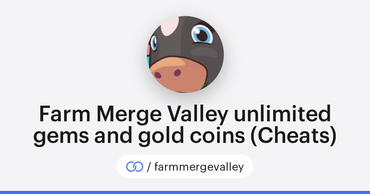 Farm Merge Valley unlimited gems and gold coins (Cheats ...