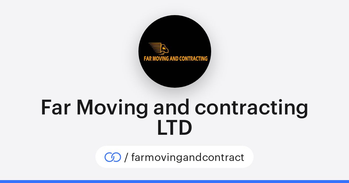 Far Moving and contracting LTD (/farmovingandcontract) · solo.to
