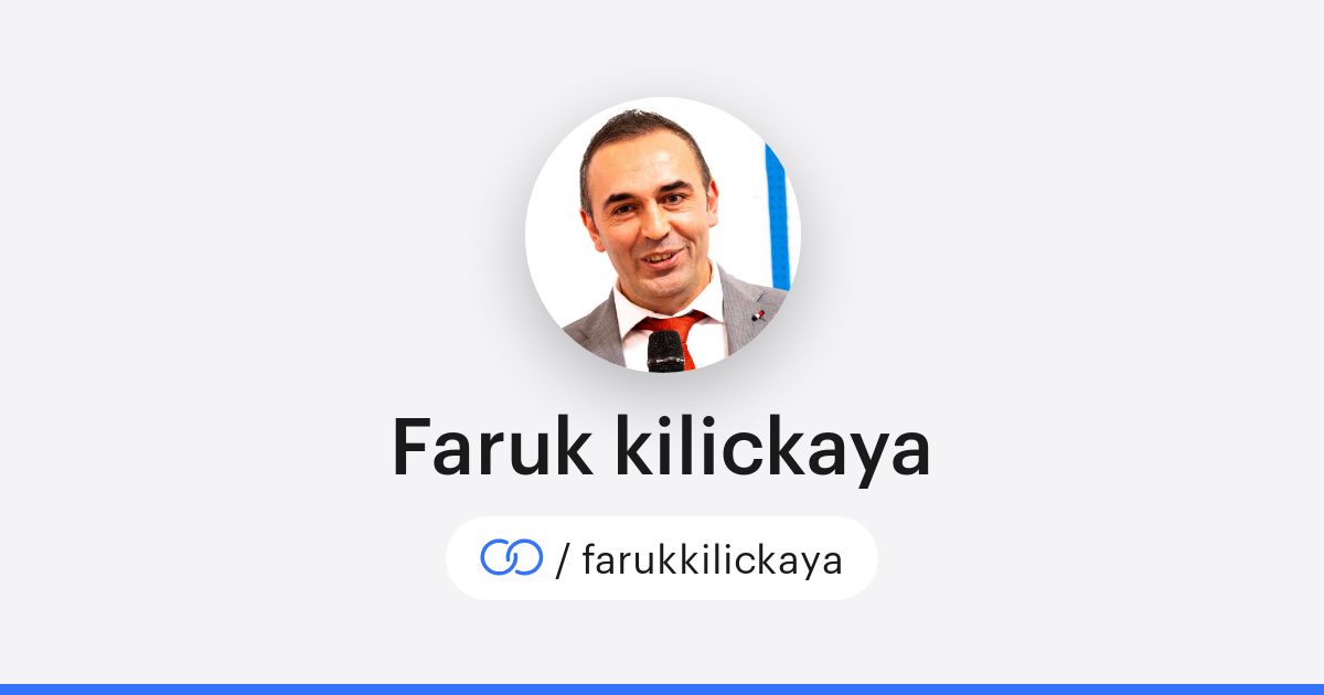 Faruk kilickaya (/farukkilickaya) · solo.to