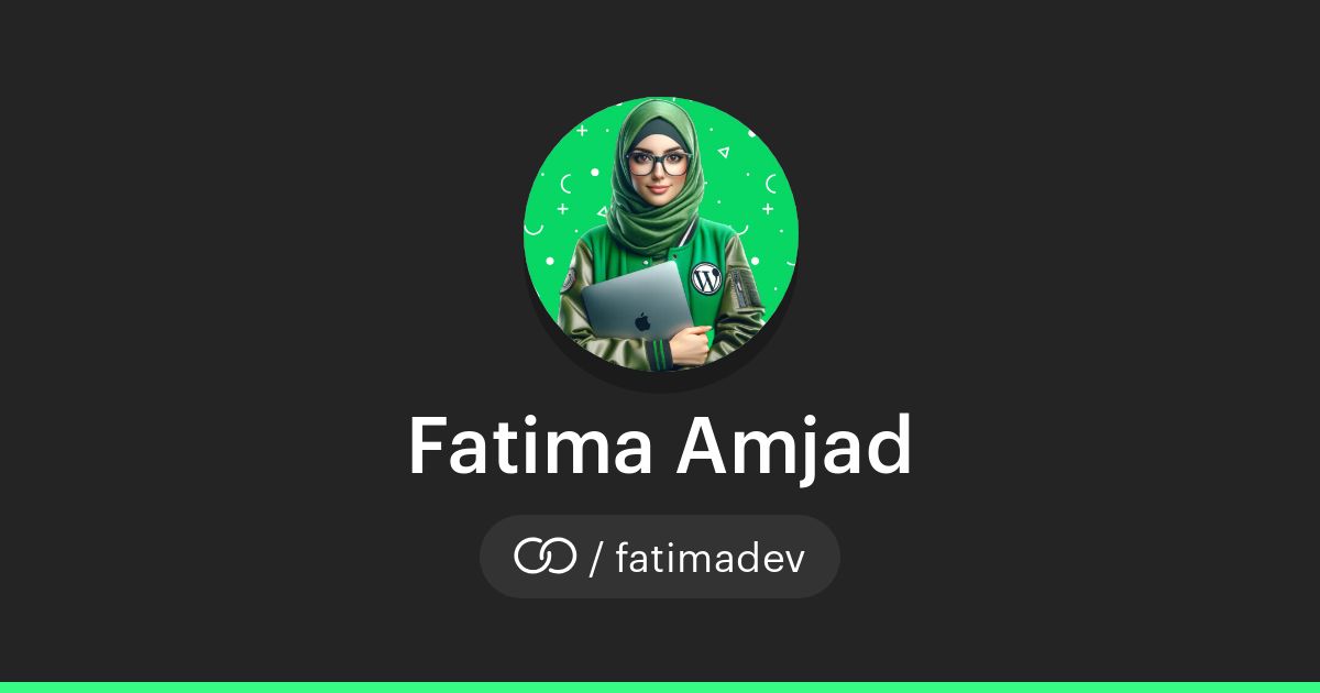 Fatima Amjad (/fatimadev) · solo.to