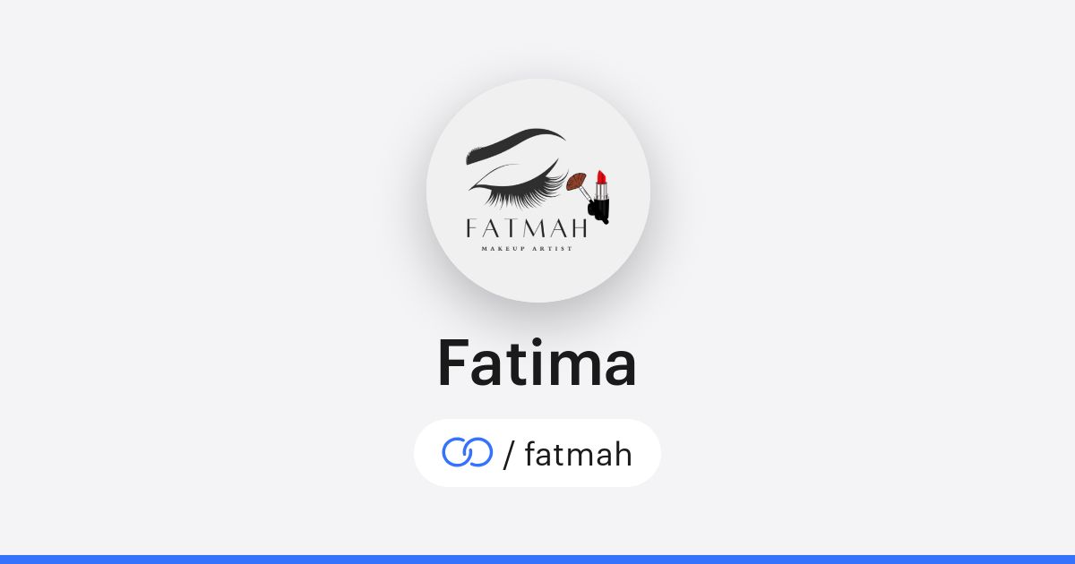 Fatima (/fatmah) · solo.to