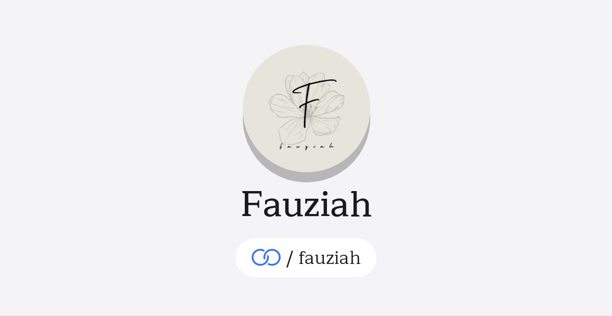 Fauziah (/fauziah) · solo.to