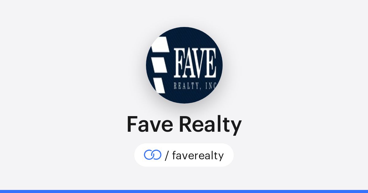 Fave Realty (/faverealty) · solo.to