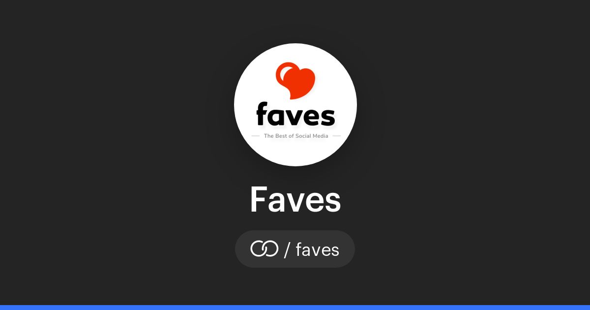 Faves (/faves) · solo.to