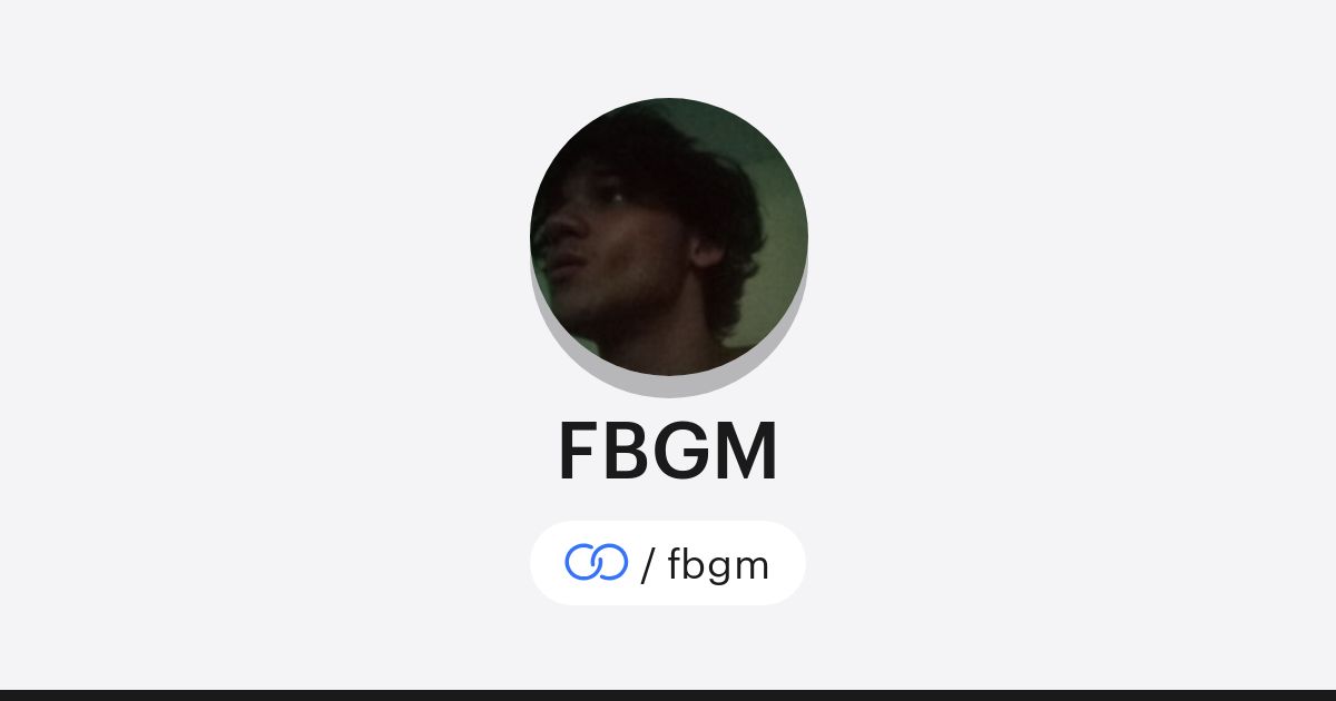FBGM · solo.to