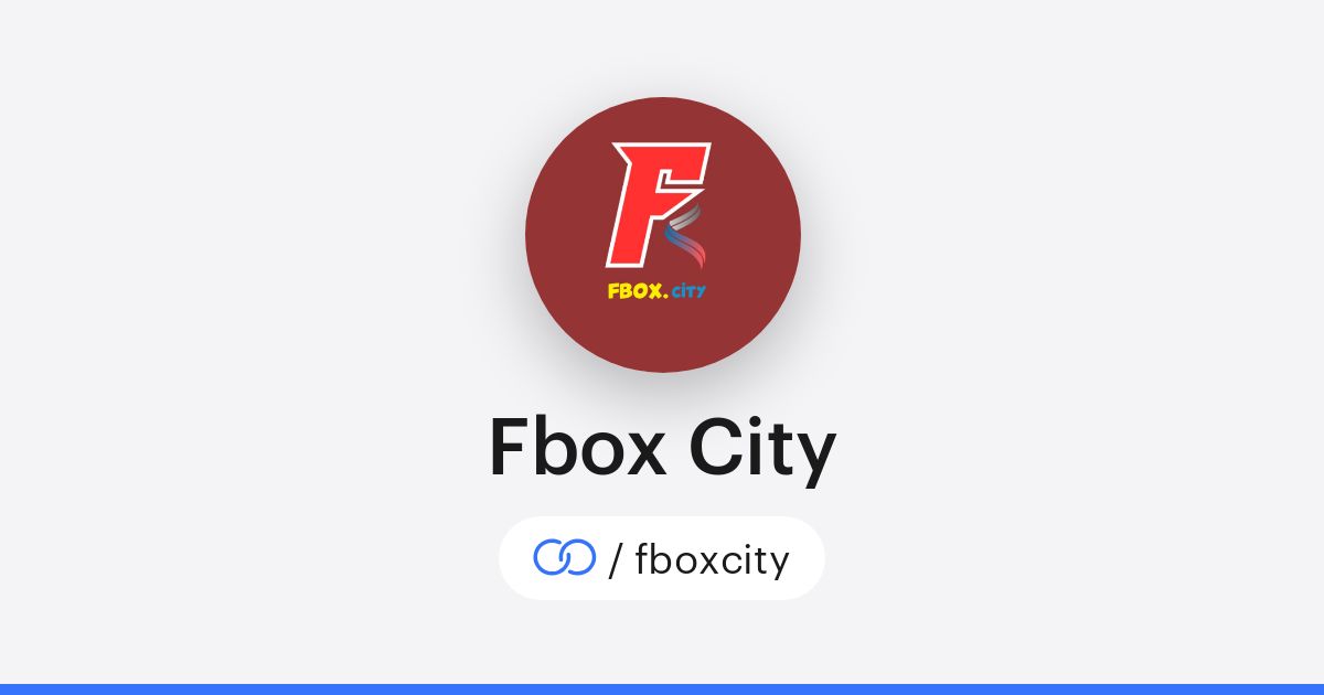 Fbox City (/fboxcity) · solo.to