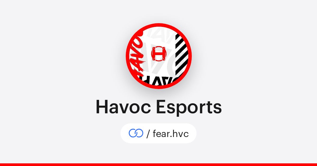 Havoc Esports (/fear.hvc) · solo.to