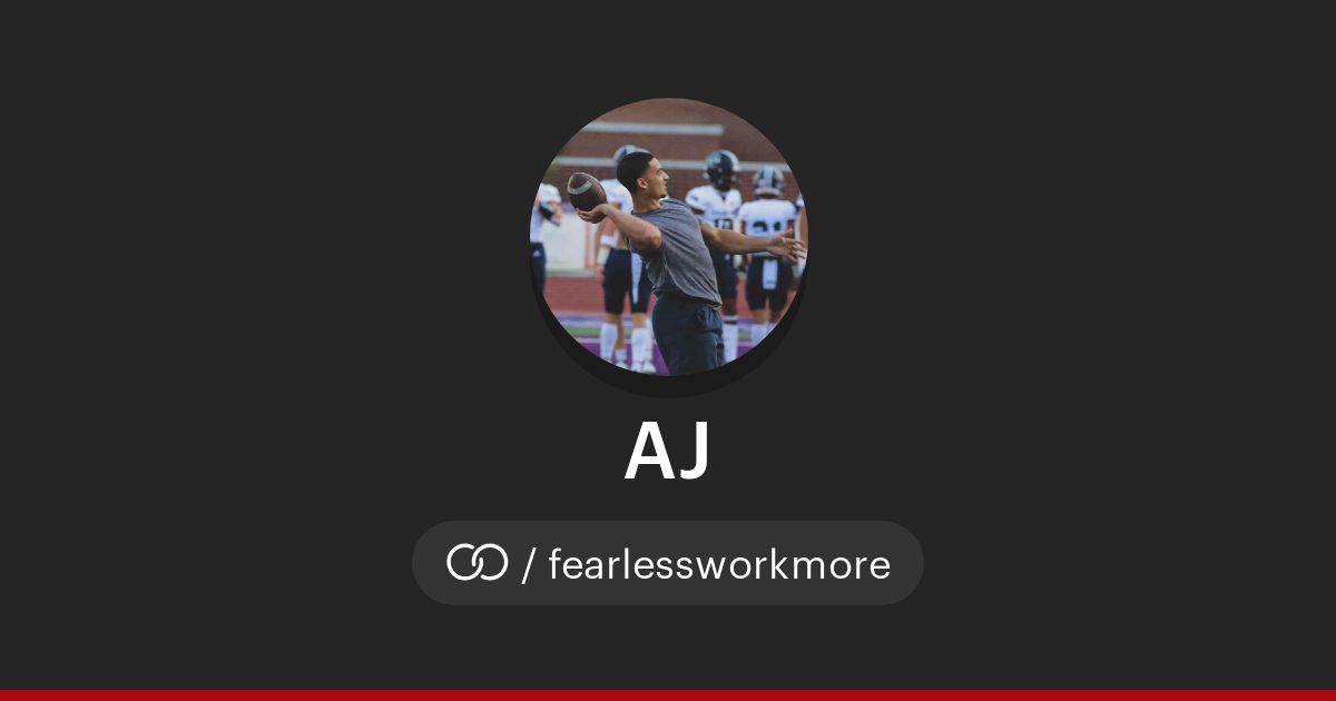 AJ (/fearlessworkmore) · solo.to