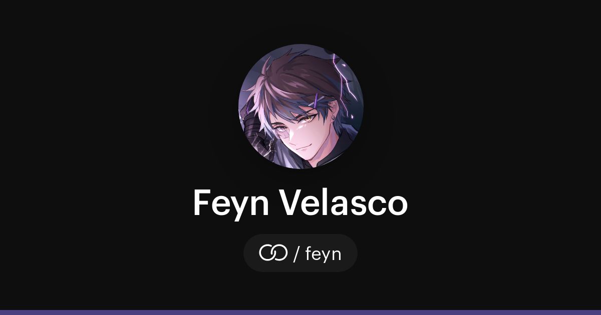 Feyn Velasco (/feyn) · solo.to