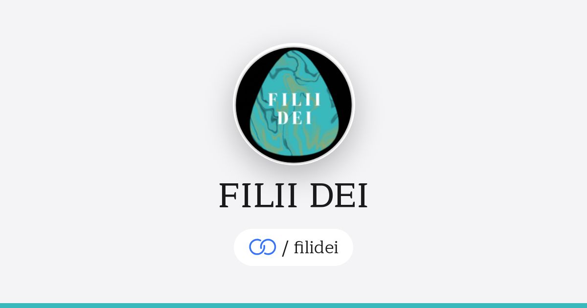 FILII DEI (/filidei) · solo.to