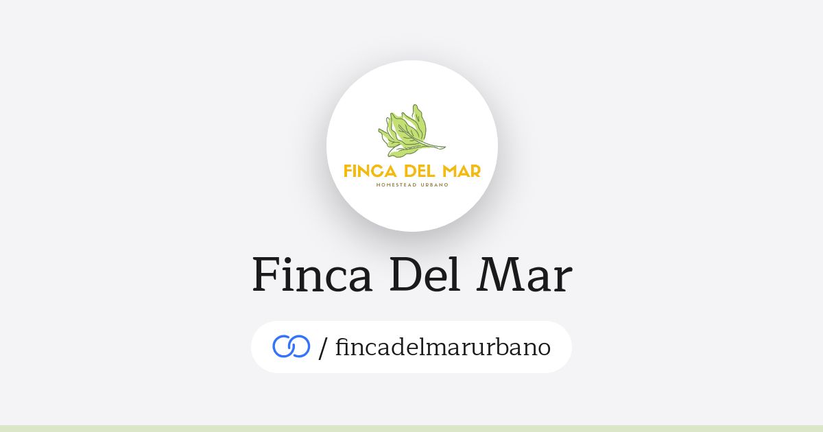 Finca Del Mar (/fincadelmarurbano) · solo.to