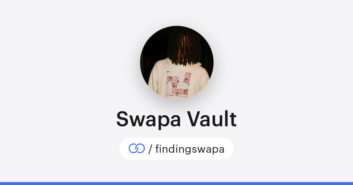 Swapa Vault (/findingswapa) · solo.to