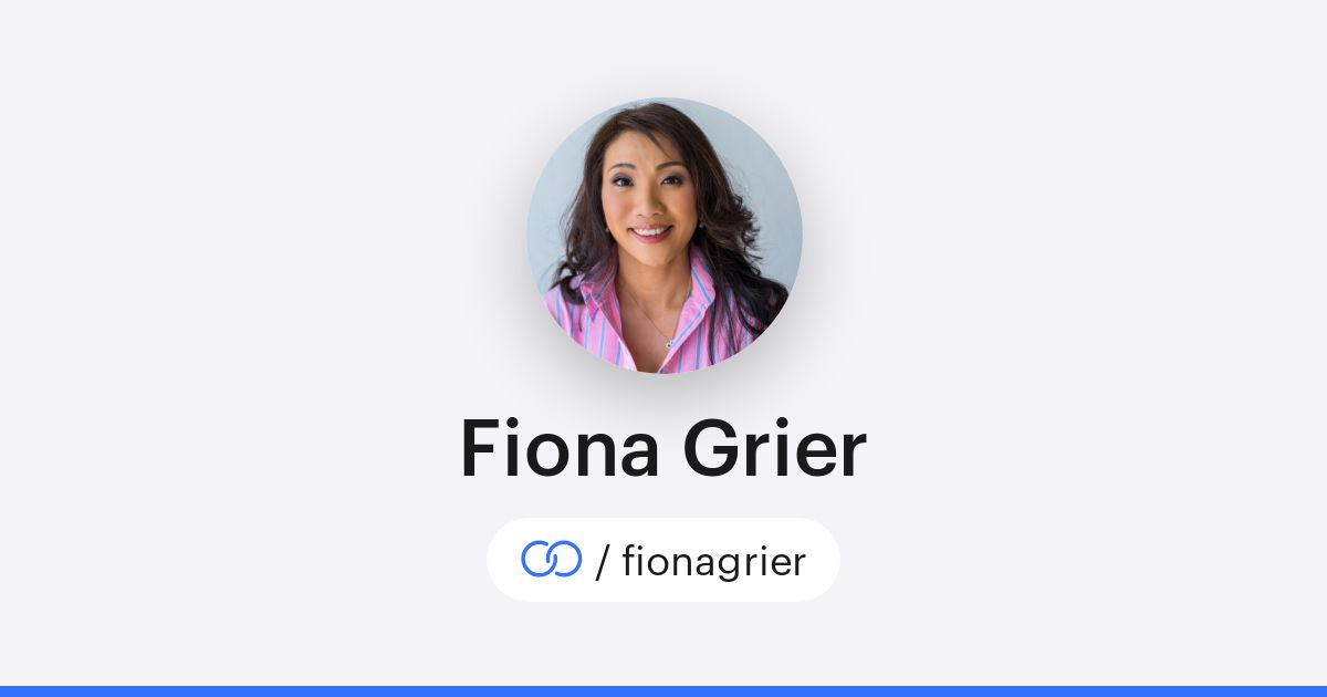 Fiona Grier (/fionagrier) · solo.to
