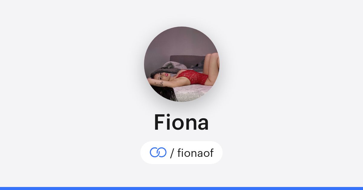 Fiona (/fionaof) · solo.to