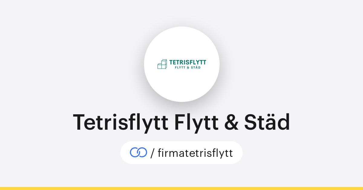Tetrisflytt Flytt & Städ (/firmatetrisflytt) · solo.to