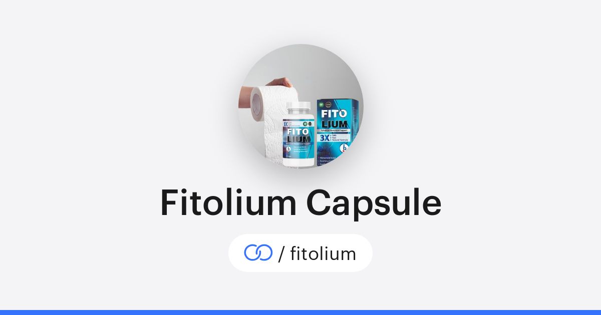 Fitolium Capsule (/fitolium) · solo.to